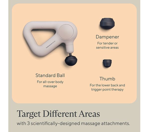 THERABODY Theragun Relief Handheld Smart Percussive Therapy Device ...