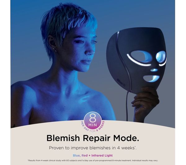 SHARK FW312UK CryoGlow Under-Eye Cooling LED Anti-Ageing & Blemish ...