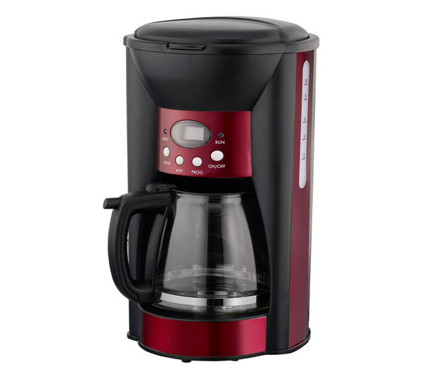 LOGIK LC10DCR12 Coffee Maker - Red - LOGIK LC10DCR12 - Currys Business