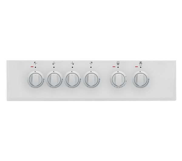 ESSENTIALS CFTE50W23 50 cm Electric Solid Plate Cooker - White ...