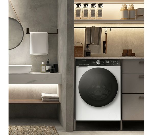 HISENSE 5S Series Auto Dosing WD5S1045BW WiFi-enabled 10.5 kg Washer ...
