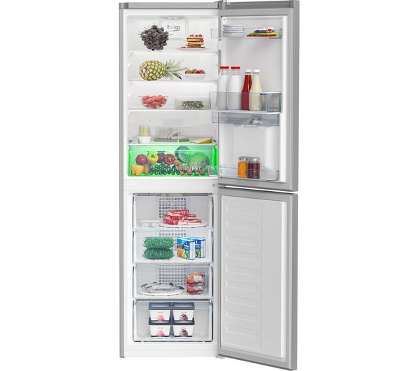 7294846304 - BEKO Pro CNG4582DVPS 50/50 Fridge Freezer - Silver ...