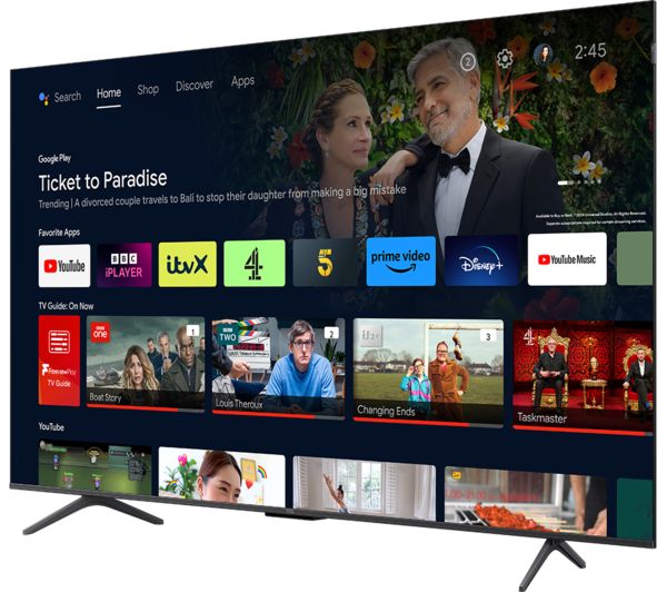 TCL 55C655K 55" Smart 4K Ultra HD HDR QLED TV with Google Assistant ...