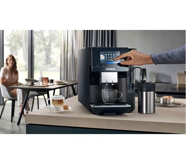 SIEMENS TP713GB9 EQ700 Smart Bean to Cup Coffee Machine - Black ...
