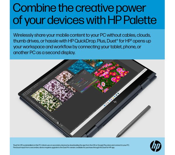 HP ENVY x360 13.3" 2 in 1 Laptop - Intel® Core™ i7, 512 GB SSD, Blue ...