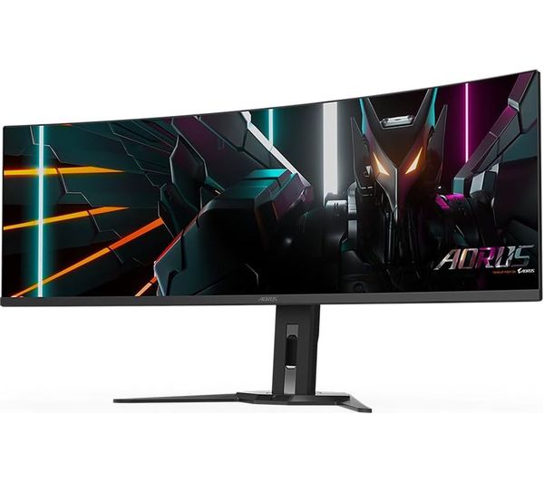 GIGABYTE AORUS CO49DQ UltraWide Dual Quad HD 49" Curved OLED Gaming ...