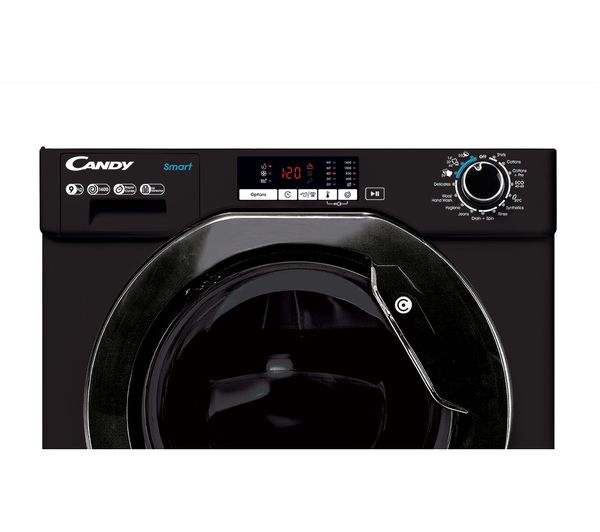 CANDY CBW49D2BBW4-80 Integrated 9 kg 1400 Spin Washing Machine ...