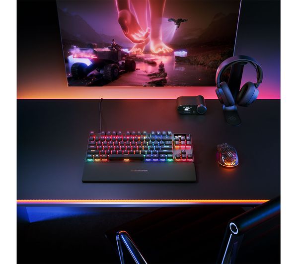 STEELSERIES Apex Pro TKL Gen 3 Mechanical Gaming Keyboard - Black ...