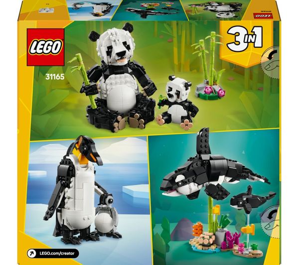 LEGO Creator 31165 3-in-1 Wild Animals: Panda Family Set - 6527853 ...