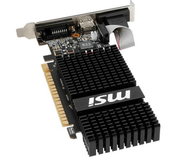 MSI GeForce GT 720 Graphics Card - MSIN720-2GD3HLP - Currys Business