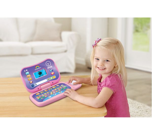 VTECH Toddler Tech Kids' Laptop - Pink - 524853 - Currys Business