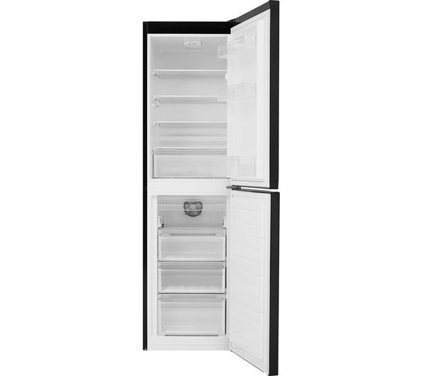 HOTPOINT Frost Free HBNF 55182 B UK 50/50 Fridge Freezer - Black ...
