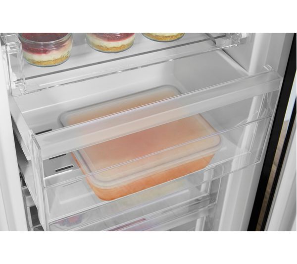 HOTPOINT Frost Free HBNF 55182 B UK 50/50 Fridge Freezer - Black ...