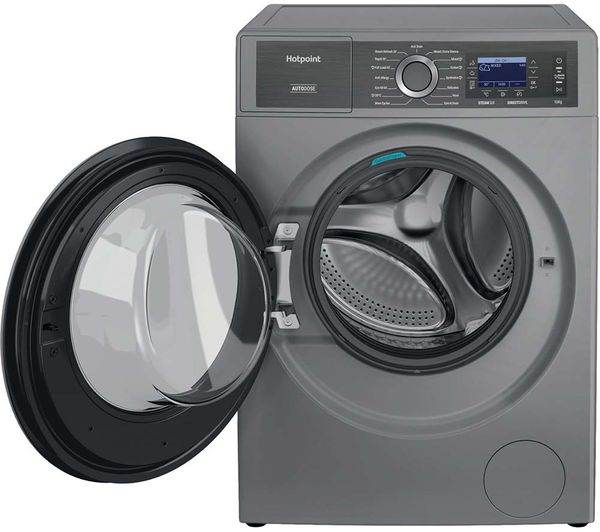 HOTPOINT GentlePower H8 09ADS UK 10 kg 1400 Spin Washing Machine ...