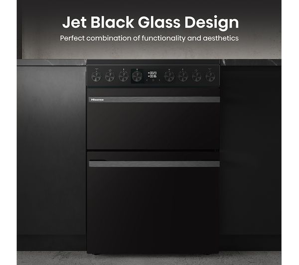HISENSE Hi6 Max 80/50L HDCEC6C20B 60cm Electric Ceramic Cooker - Jet ...