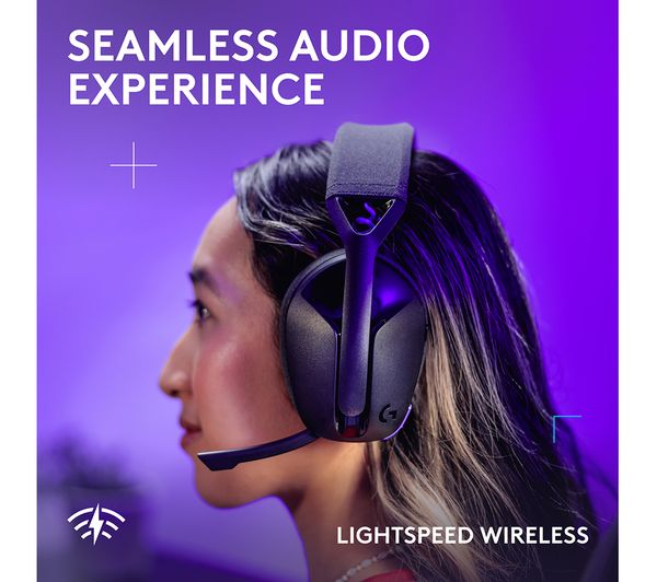 LOGITECH G321 LIGHTSPEED Wireless Bluetooth Gaming Headset - Black ...