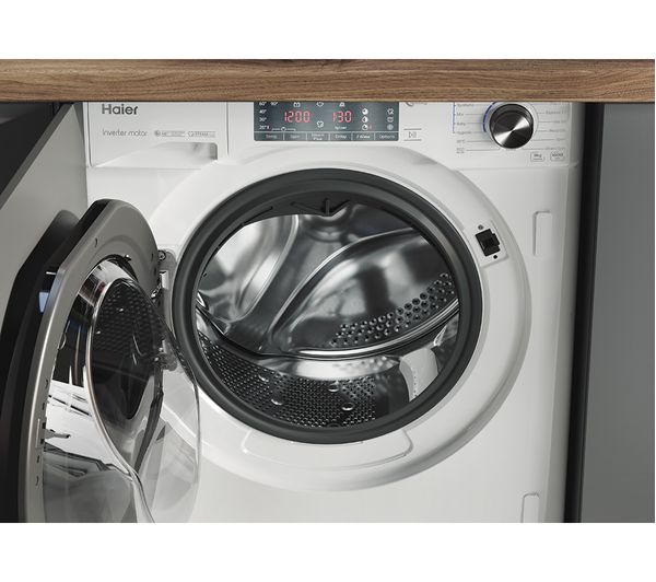 HAIER HWQ90B416FWB Integrated 9 kg 1600 Spin Washing Machine - 31801003 ...
