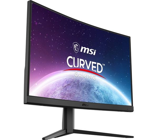 MSI G24C4 E2 Full HD 24" Curved VA Gaming Monitor - Black - 9S6-3BA01T ...