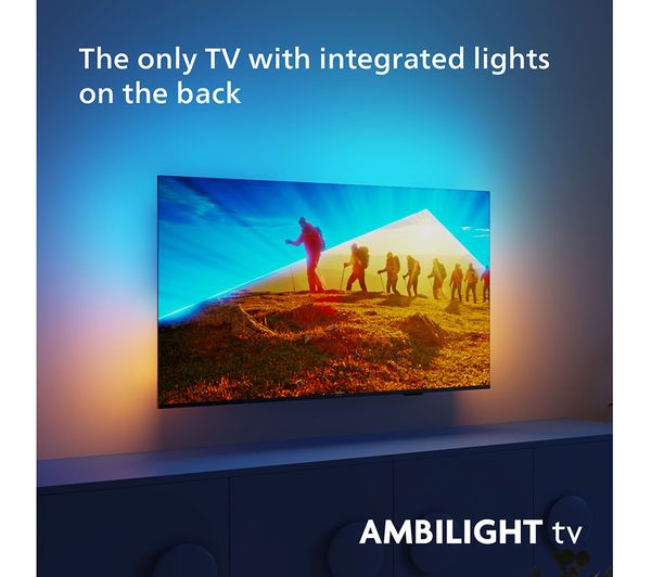 PHILIPS Ambilight 65PUS8009/05 65" Smart 4K Ultra HD HDR LED TV ...
