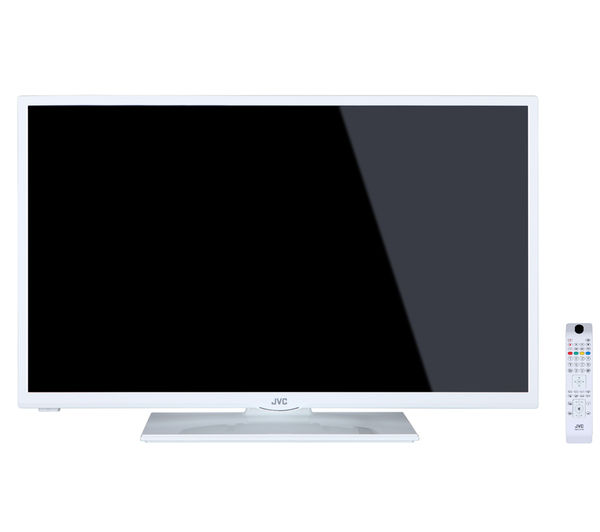 JVC LT-32C346 32" LED TV with Built-in DVD Player - White - - Currys ...