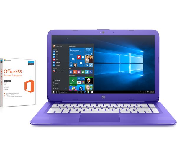 HP Stream 14-ax053sa 14" Laptop - Purple - Z3C75EA#ABU - Currys Business