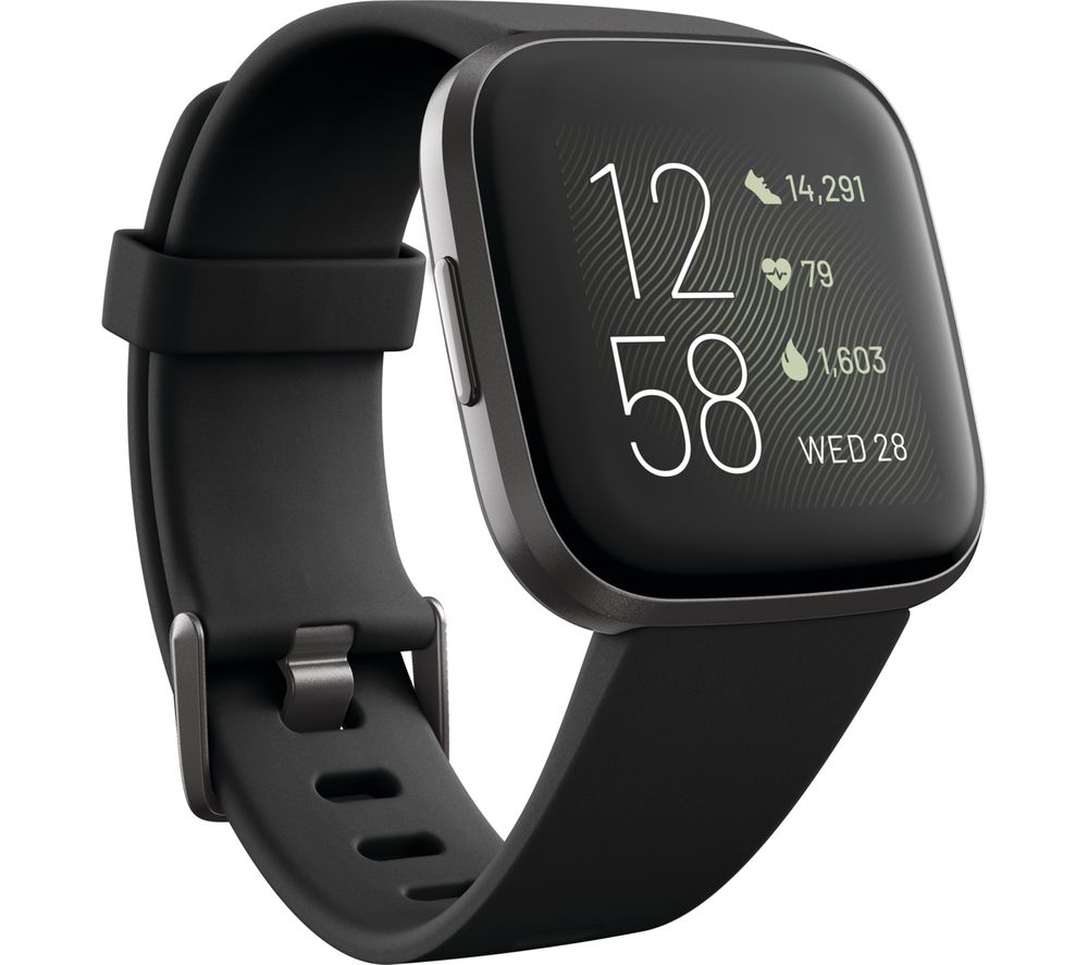 FITBIT Versa 2 With Amazon Alexa Black Aluminium Fast Delivery FITBIT Versa 2 With Amazon Alexa Black Aluminium Fast Delivery