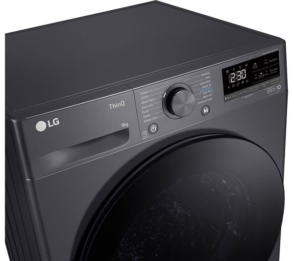 LG V7 DUAL Dry FDV709GN WiFi-enabled 9 kg Heat Pump Tumble Dryer ...