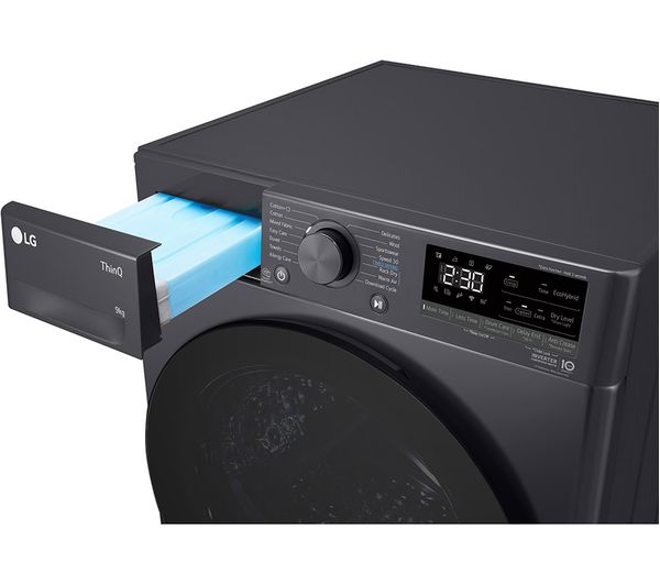 LG V7 DUAL Dry FDV709GN WiFi-enabled 9 kg Heat Pump Tumble Dryer ...