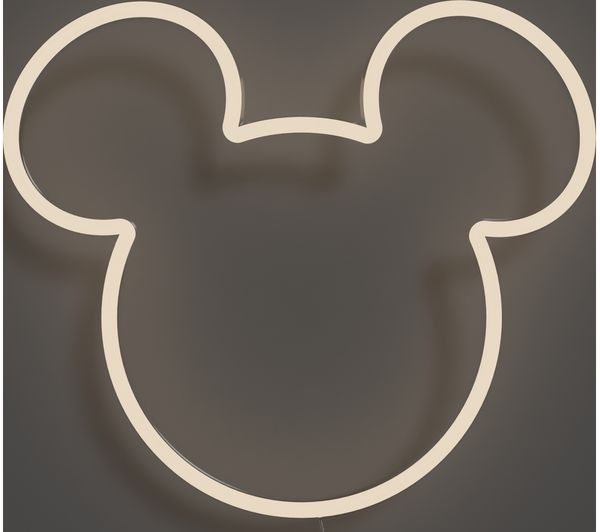 YELLOWPOP Disney Mickey Mouse LED Neon Wall Light - 79624 - Currys Business