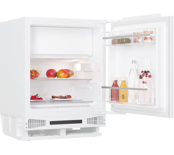 HOOVER HOM4SE68EWPK Integrated Undercounter Fridge - Fixed Hinge ...