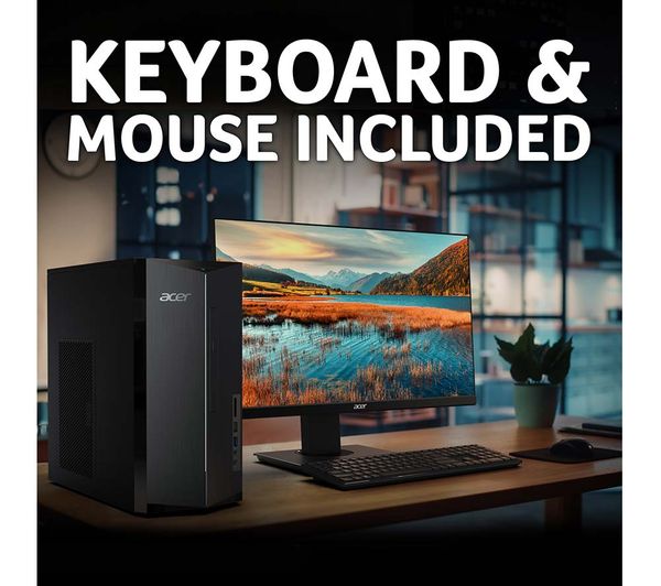ACER Aspire TC-1785 Desktop PC - Intel® Core™ i7, 1 TB SSD, Black - DT ...