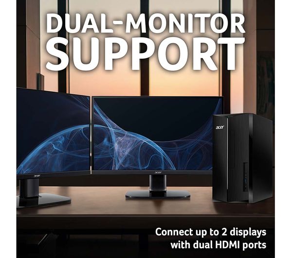 ACER Aspire TC-1785 Desktop PC - Intel® Core™ i7, 1 TB SSD, Black - DT ...