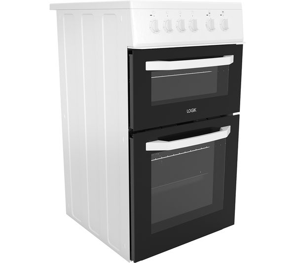 LOGIK LFTC50W23 50 cm Electric Ceramic Cooker - White - - Currys Business