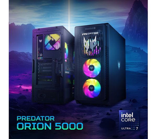 ACER Predator Orion 5000 PO5-660 Gaming PC - Intel® Core™ Ultra 7, RTX 5070, 2 TB SSD - DG.E4EEK ...
