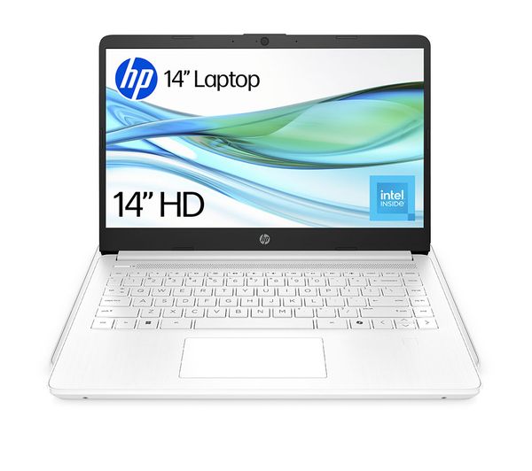 HP 14-dq6500sa 14" Laptop - Intel® N150, 128 GB UFS, White - C17WCEA# ...