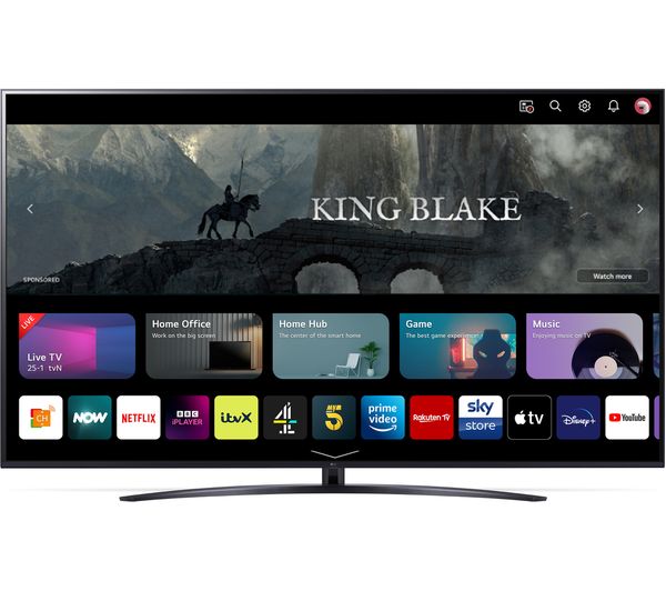 LG 86UR81006LA 86" Smart 4K Ultra HD HDR LED TV with Amazon Alexa ...