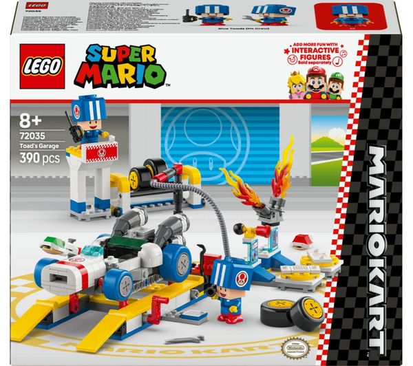 LEGO Super Mario 72035 Mario Kart - Toad's Garage Set - 6526951 ...