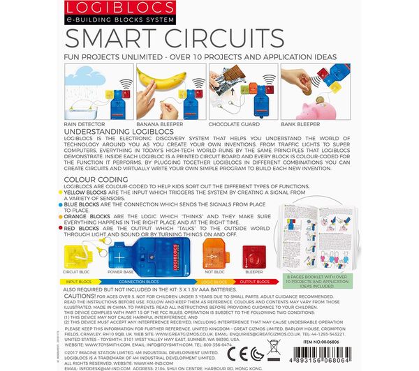 LOGIBLOCS Smart Circuits Science Kit - 406806 - Currys Business