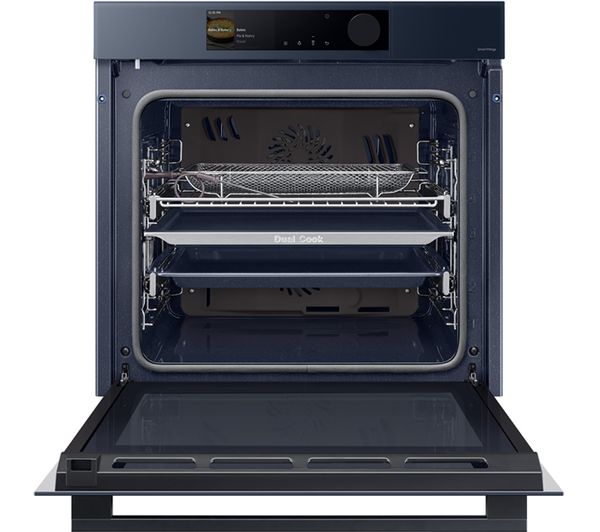 SAMSUNG Series 6 Bespoke Dual Cook NV7B6685AAN Electric Steam Smart ...