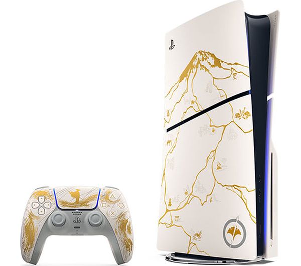 PLAYSTATION PS5 DualSense Wireless Controller - Ghost of Yotei Gold ...