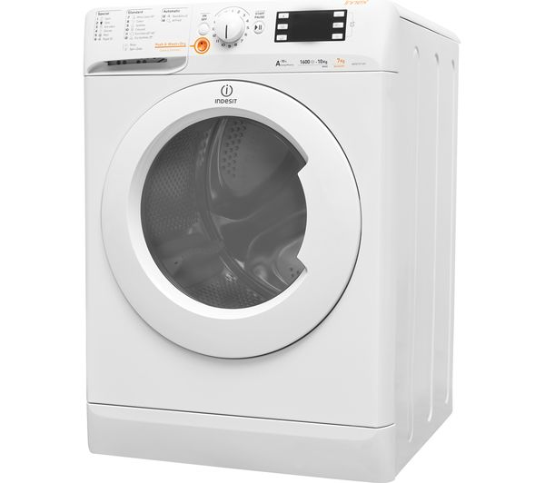 INDESIT Innex XWDE 1071681X W 10 kg Washer Dryer - White - F088465 ...