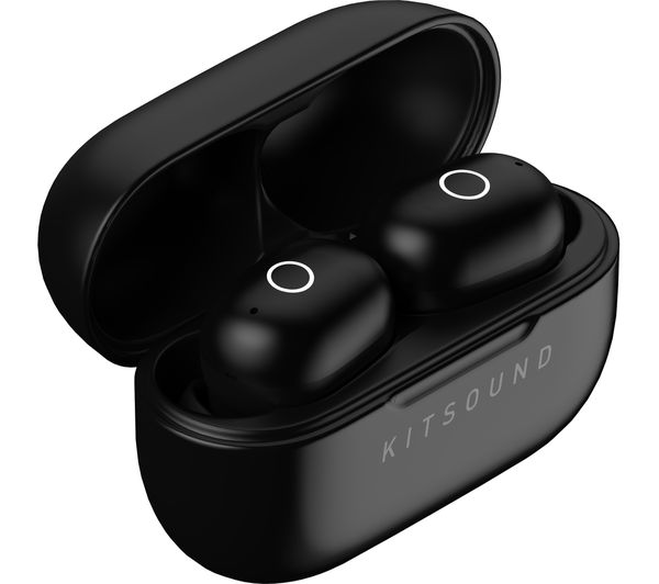 KITSOUND Edge 20 Wireless Bluetooth Earbuds - Black ...
