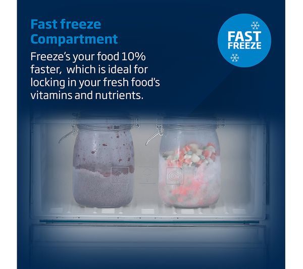 BEKO Pro HarvestFresh BCFD4V50 Integrated 50/50 Fridge Freezer ...
