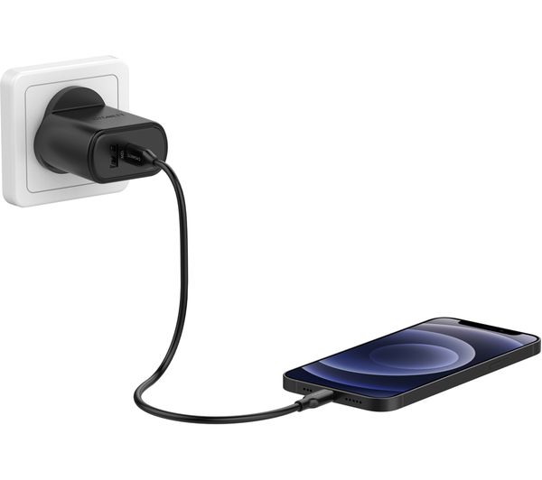 CYGNETT PowerPlus 32 W USB Type-C & USB Charger - Black - CY3623POFLW ...