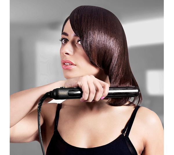 WAHL ZX866 Afro Hair Straightener - Black - ZX866 - Currys Business