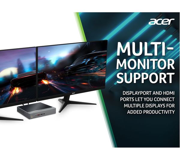 DT.BL2EK.001 - ACER Revo RB610 Desktop Mini PC - Intel® Core™ i3, 512 ...