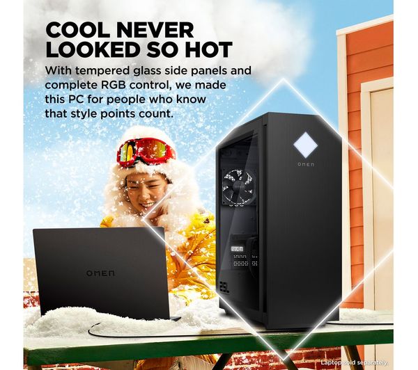 HP OMEN 25L Gaming PC - Intel® Core™ i5, RTX 4060 Ti, 1 TB SSD - 9X3N8EA#ABU - Currys Business