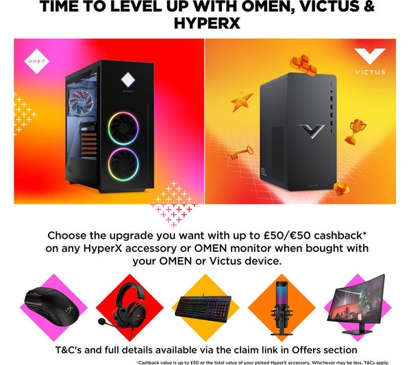 HP OMEN 25L Gaming PC - Intel® Core™ i5, RTX 4060 Ti, 1 TB SSD - 9X3N8EA#ABU - Currys Business