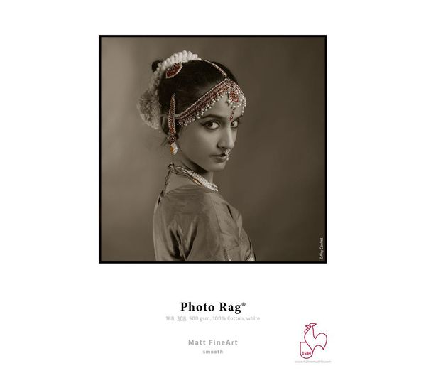 HAHNEMUEHLE Digital FineArt Photo Rag A4 Matte Photo Paper - 25 Sheets ...