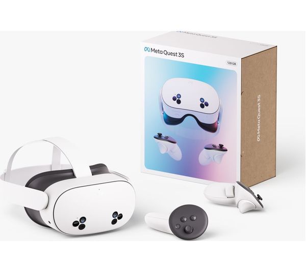 META Quest 3S Mixed Reality Headset 128 GB 000000000010436389 Currys Business